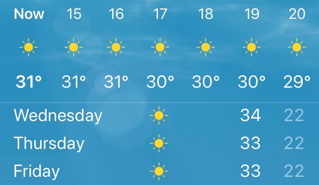 How to Check the Weather with Siri - Siri User Guide